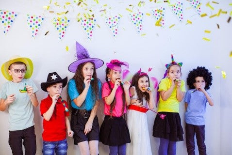 What Color Combination Should Kids Wear At A Birthday Party? | Rioco ...
