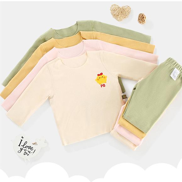 Baby Kid Girls Solid Color Letters Sleepwears Wholesale 231019142 ...